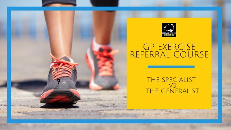 gp exercise referral course- become a specialist i - Parallel Coaching