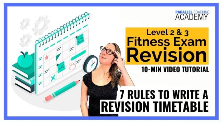 How To Write a Revision Timetable - 7 Rules To Pass Your Anatomy Exam