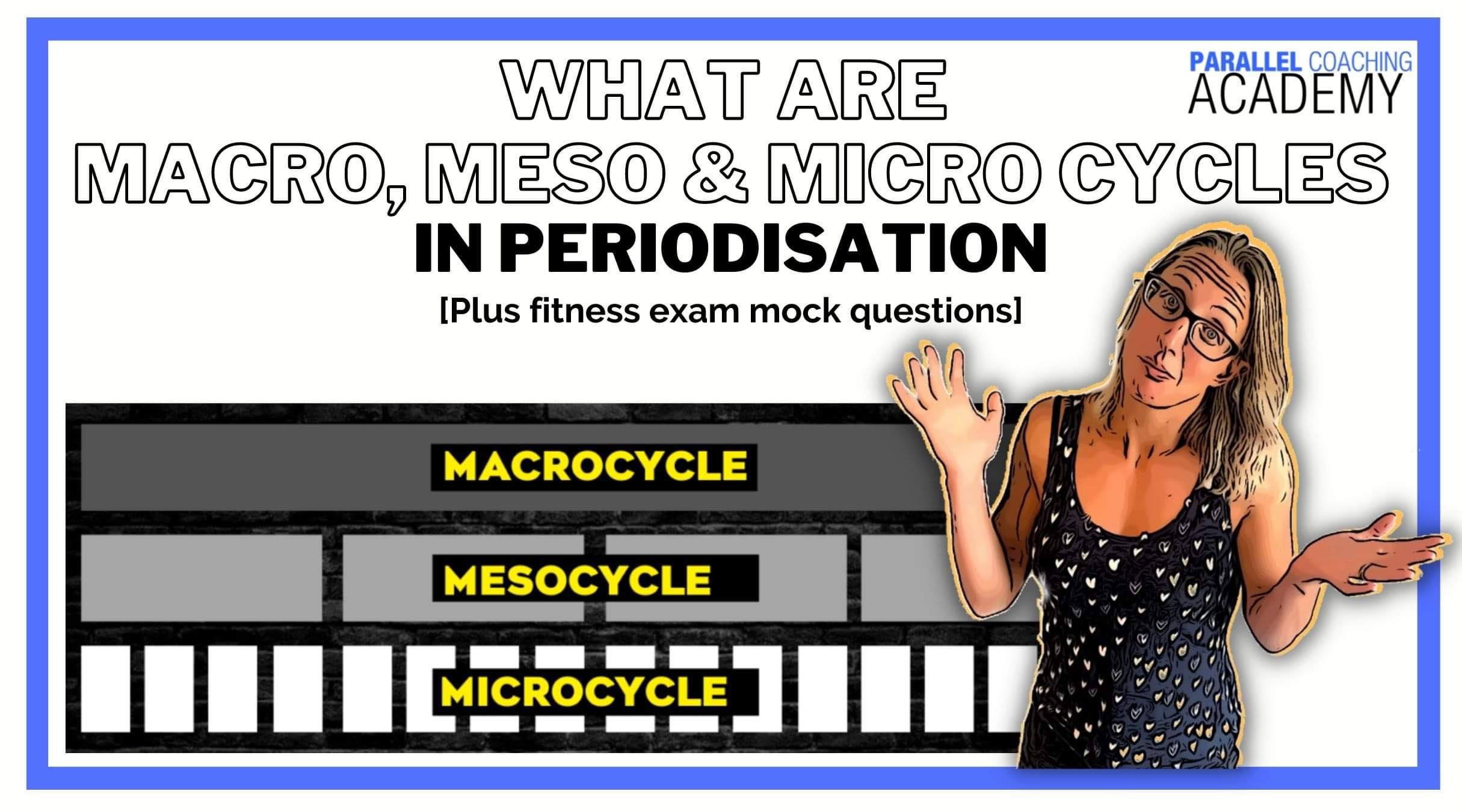 What Are Macrocycles Mesocycles And Microcycles In Periodisation 