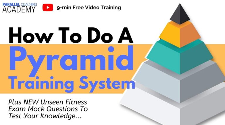 How To Do a Pyramid Training System