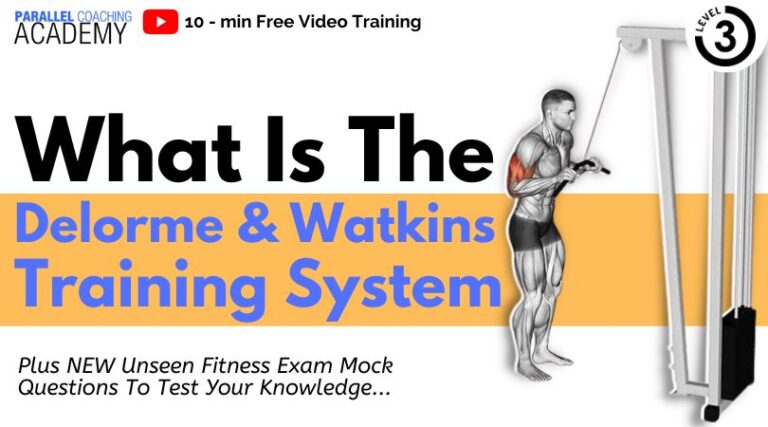 What Is The Delorme And Watkins Training System?