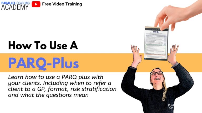 How To Use the PARQ Plus
