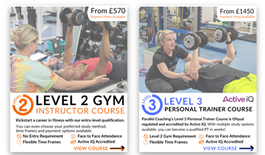 Become a gym instructor or personal trainer in milton keynes - Parallel Coaching