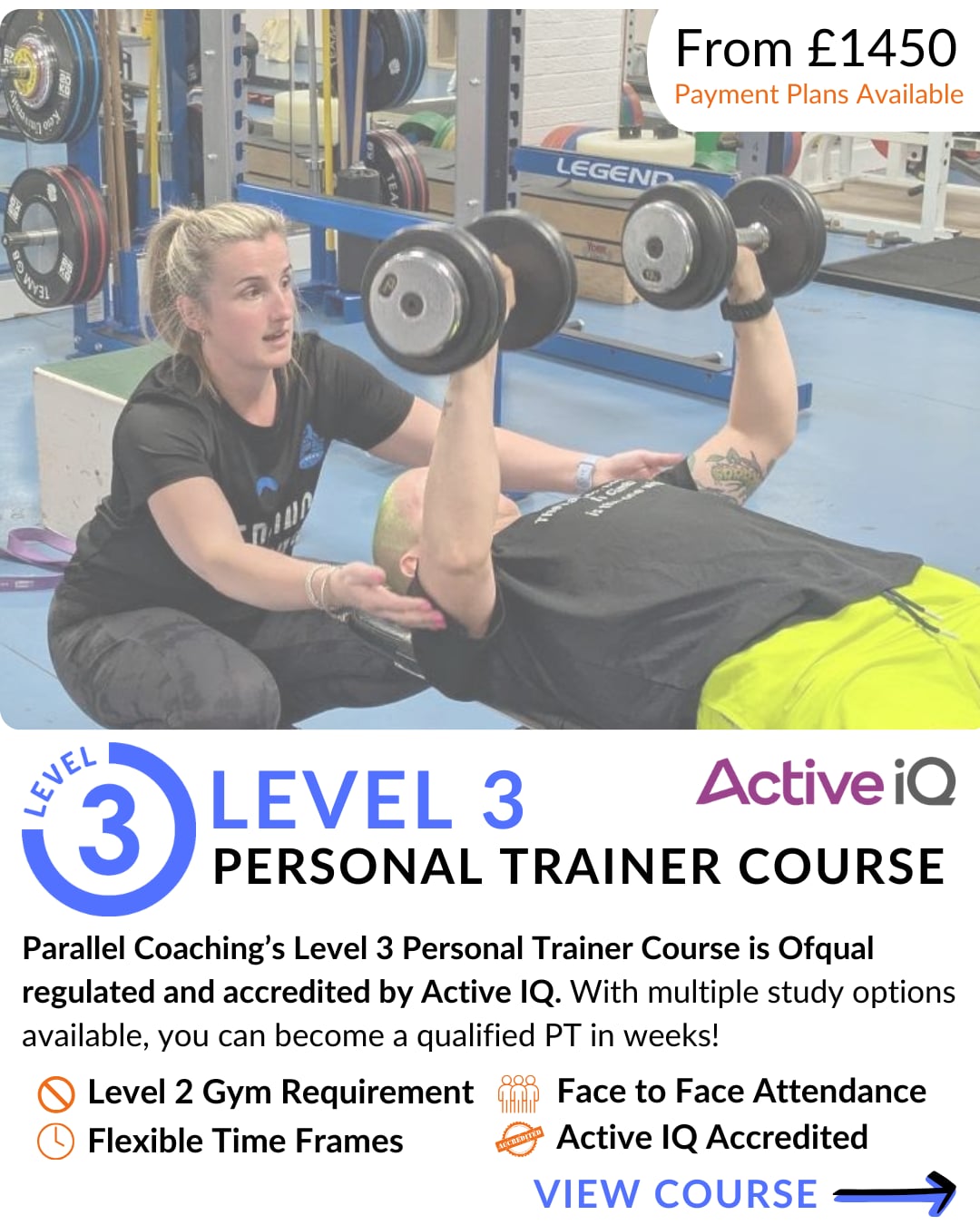 become a Personal trainer in milton keynes - Parallel Coaching